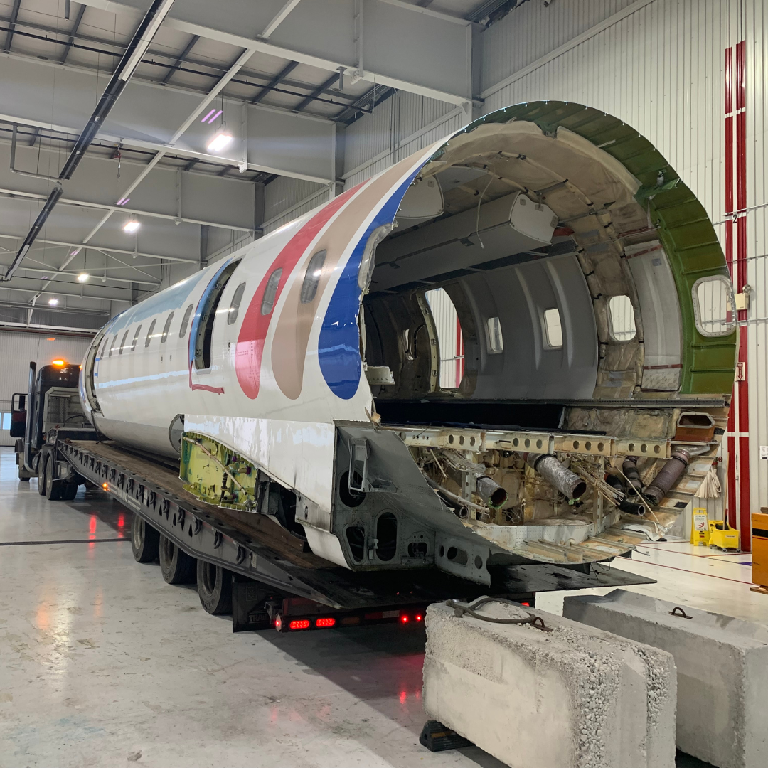 Aircraft Teardown and Recycling